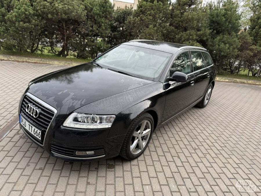 Black Audi A6 2009 in Mazeikiai, with an engine capacity of 3.00 L and mileage of 324 thousand km for 4300 €, photo 12 on AUTOMOTO.COM.LV