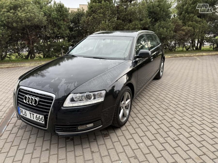 Black Audi A6 2009 in Mazeikiai, with an engine capacity of 3.00 L and mileage of 324 thousand km for 4300 €, photo 15 on AUTOMOTO.COM.LV