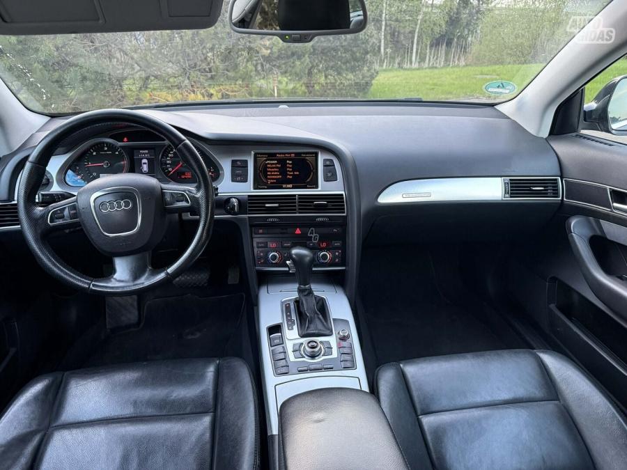 Black Audi A6 2009 in Mazeikiai, with an engine capacity of 3.00 L and mileage of 324 thousand km for 4300 €, photo 24 on AUTOMOTO.COM.LV