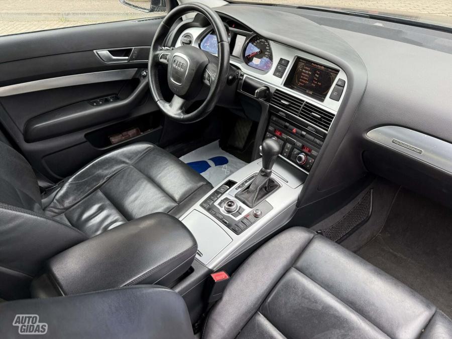 Black Audi A6 2009 in Mazeikiai, with an engine capacity of 3.00 L and mileage of 324 thousand km for 4300 €, photo 33 on AUTOMOTO.COM.LV
