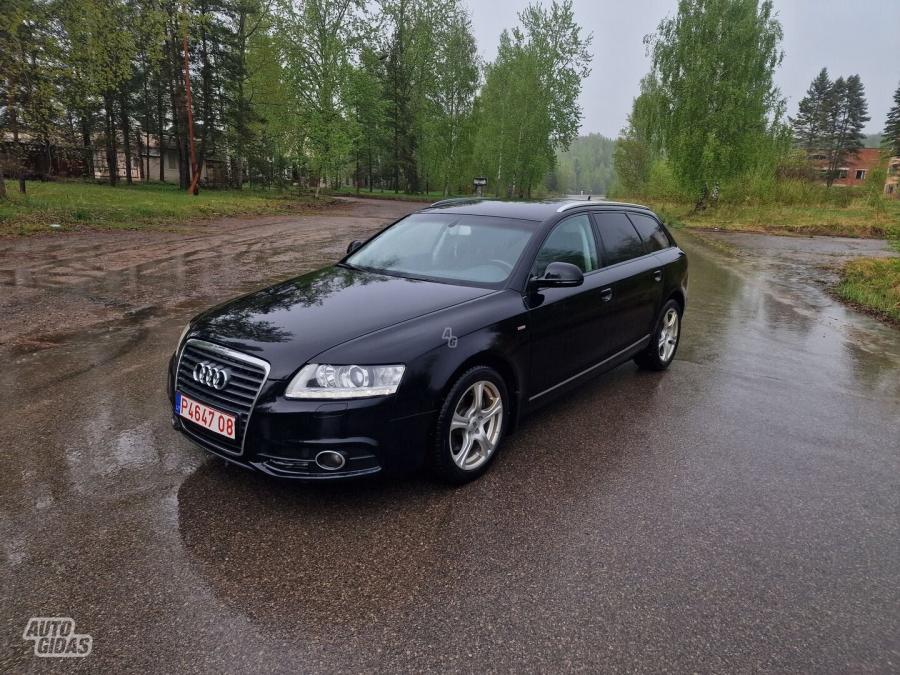 Black Audi A6 2009 in Visaginas, with an engine capacity of 2.00 L and mileage of 315 thousand km for 4650 €, photo 1 on AUTOMOTO.COM.LV