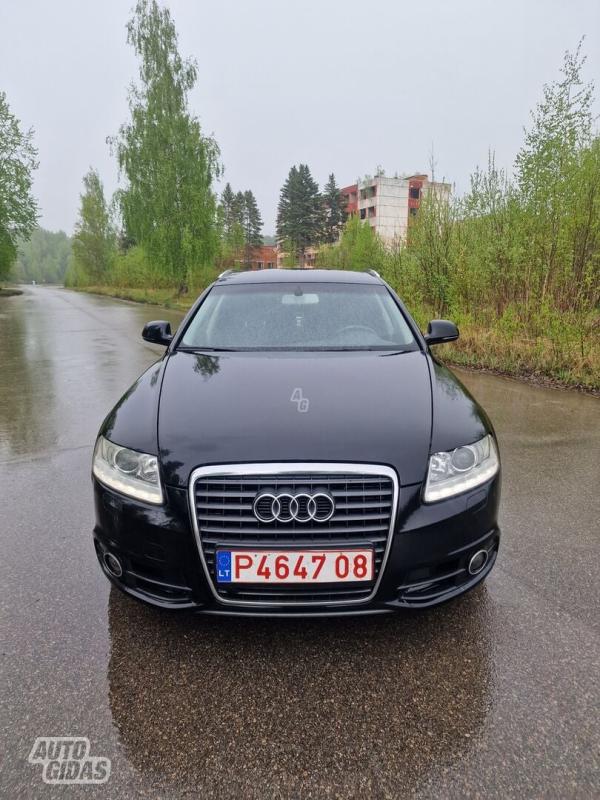 Black Audi A6 2009 in Visaginas, with an engine capacity of 2.00 L and mileage of 315 thousand km for 4650 €, photo 3 on AUTOMOTO.COM.LV