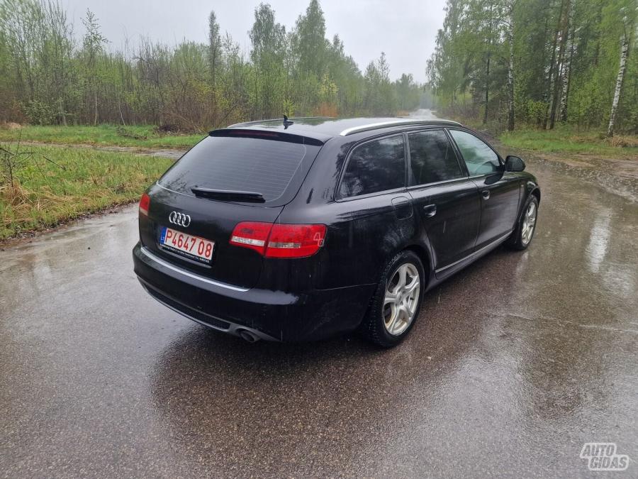Black Audi A6 2009 in Visaginas, with an engine capacity of 2.00 L and mileage of 315 thousand km for 4650 €, photo 8 on AUTOMOTO.COM.LV