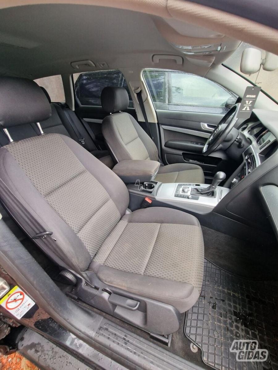 Black Audi A6 2009 in Visaginas, with an engine capacity of 2.00 L and mileage of 315 thousand km for 4650 €, photo 17 on AUTOMOTO.COM.LV