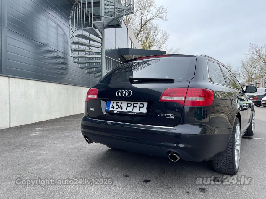 Melns Audi A6 2009 Tallina, ar dzinēja tilpumu 3.00 L un nobraukumu 302 tūkst. km par 6300 €, foto 5 vietnē AUTOMOTO.COM.LV