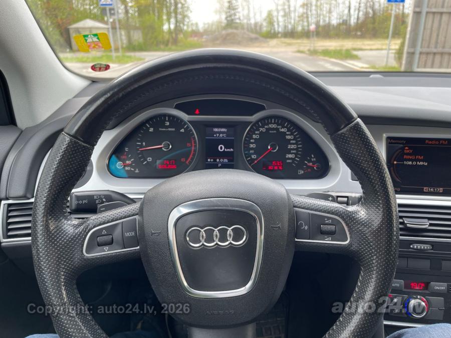 Melns Audi A6 2009 Tallina, ar dzinēja tilpumu 3.00 L un nobraukumu 302 tūkst. km par 6300 €, foto 6 vietnē AUTOMOTO.COM.LV