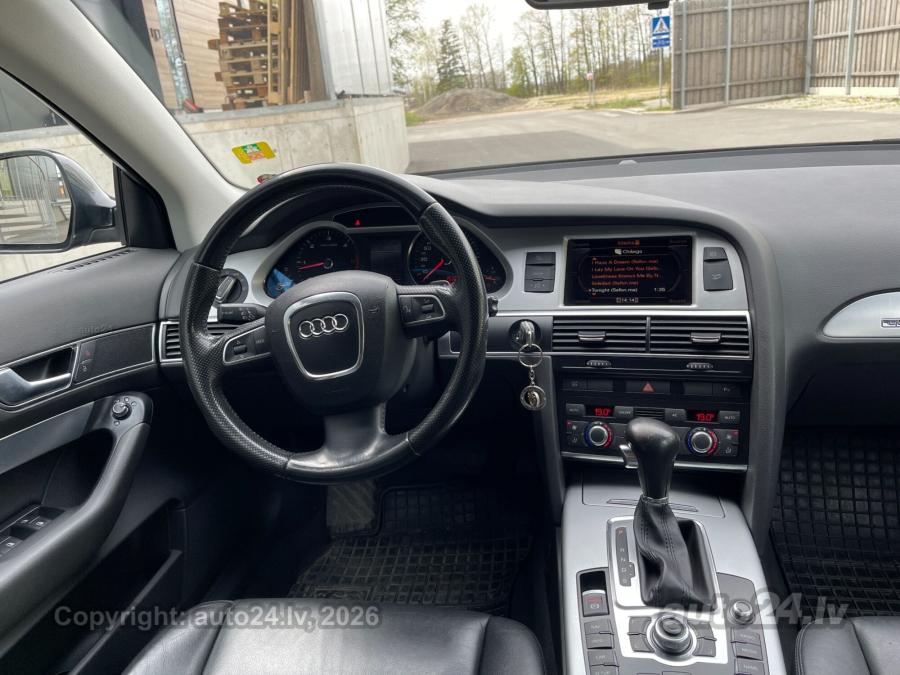 Melns Audi A6 2009 Tallina, ar dzinēja tilpumu 3.00 L un nobraukumu 302 tūkst. km par 6300 €, foto 7 vietnē AUTOMOTO.COM.LV
