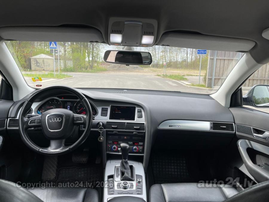 Melns Audi A6 2009 Tallina, ar dzinēja tilpumu 3.00 L un nobraukumu 302 tūkst. km par 6300 €, foto 8 vietnē AUTOMOTO.COM.LV