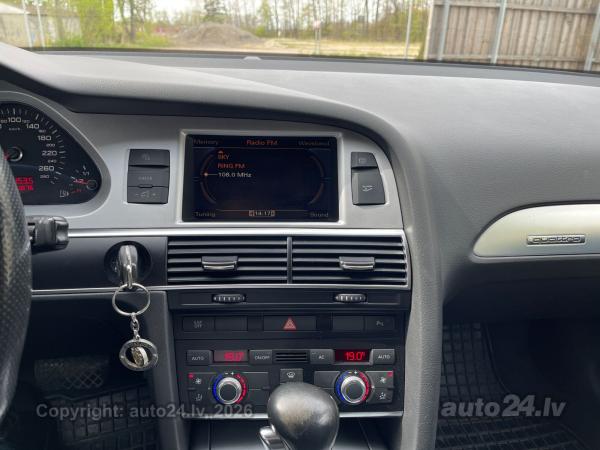 Melns Audi A6 2009 Tallina, ar dzinēja tilpumu 3.00 L un nobraukumu 302 tūkst. km par 6300 €, foto 8 vietnē AUTOMOTO.COM.LV