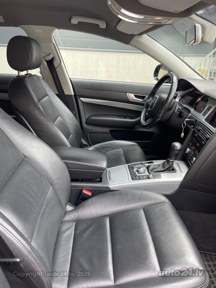 Melns Audi A6 2009 Tallina, ar dzinēja tilpumu 3.00 L un nobraukumu 302 tūkst. km par 6300 €, foto 12 vietnē AUTOMOTO.COM.LV