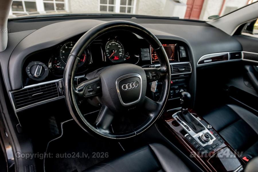 Melns Audi A6 2009 Tallina, ar dzinēja tilpumu 3.00 L un nobraukumu 283 tūkst. km par 7499 €, foto 13 vietnē AUTOMOTO.COM.LV
