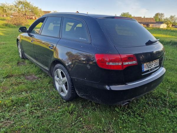 Black Audi A6 2009 in Visaginas, with an engine capacity of 2.00 L and mileage of 411 thousand km for 2650 €, photo 7 on AUTOMOTO.COM.LV