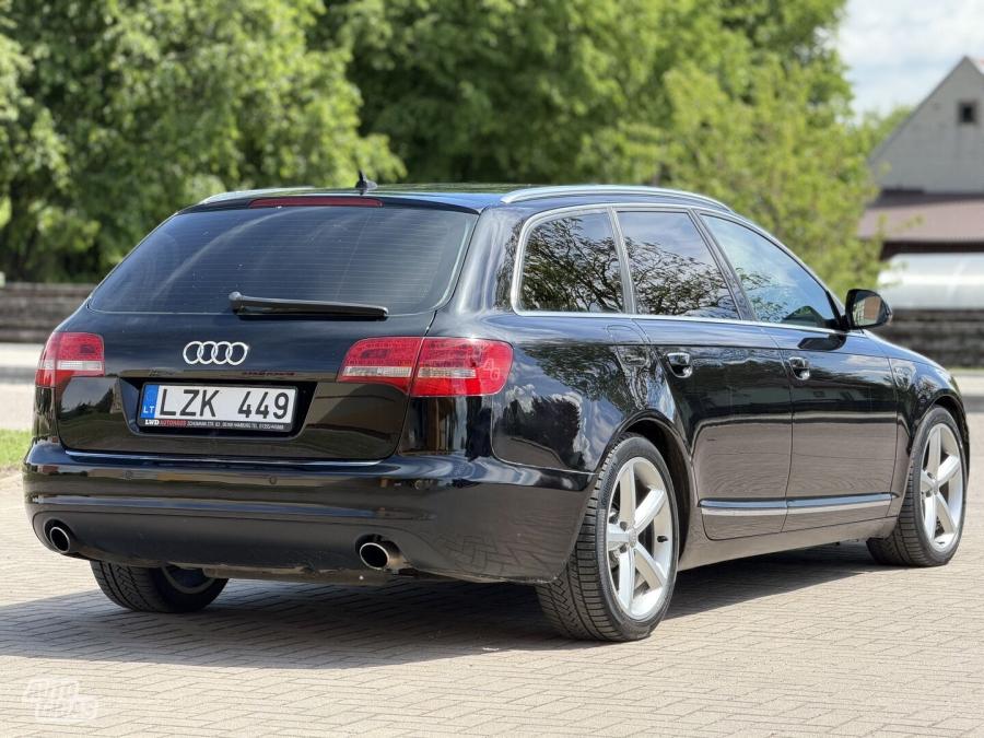 Black Audi A6 2009 in Kaisiadorys, with an engine capacity of 3.00 L and mileage of 321 thousand km for 3800 €, photo 5 on AUTOMOTO.COM.LV