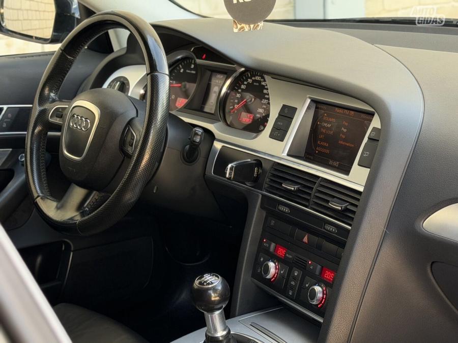 Black Audi A6 2009 in Kaisiadorys, with an engine capacity of 3.00 L and mileage of 321 thousand km for 3800 €, photo 16 on AUTOMOTO.COM.LV