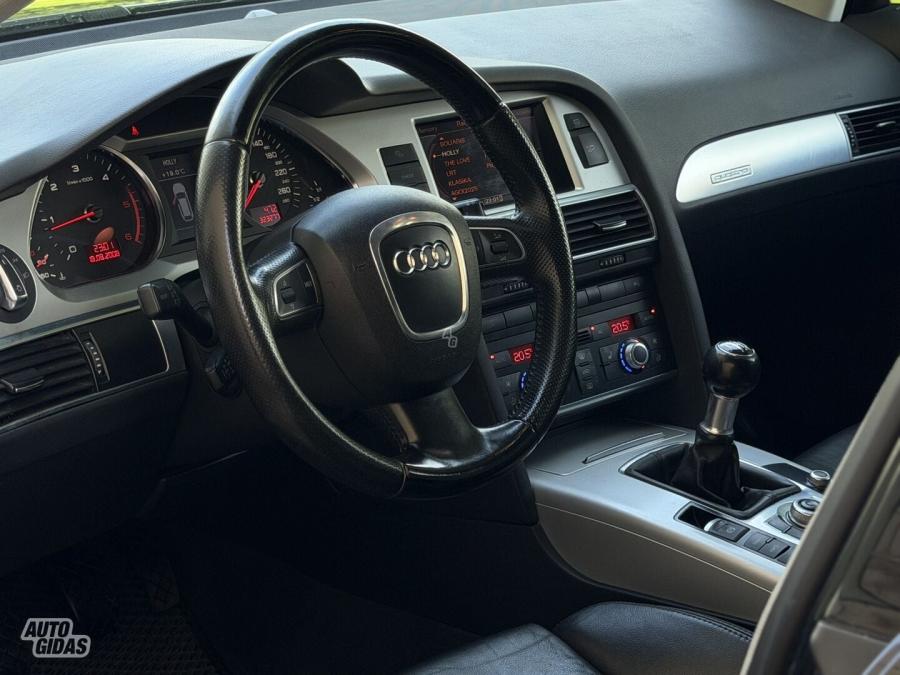 Black Audi A6 2009 in Kaisiadorys, with an engine capacity of 3.00 L and mileage of 321 thousand km for 3800 €, photo 17 on AUTOMOTO.COM.LV