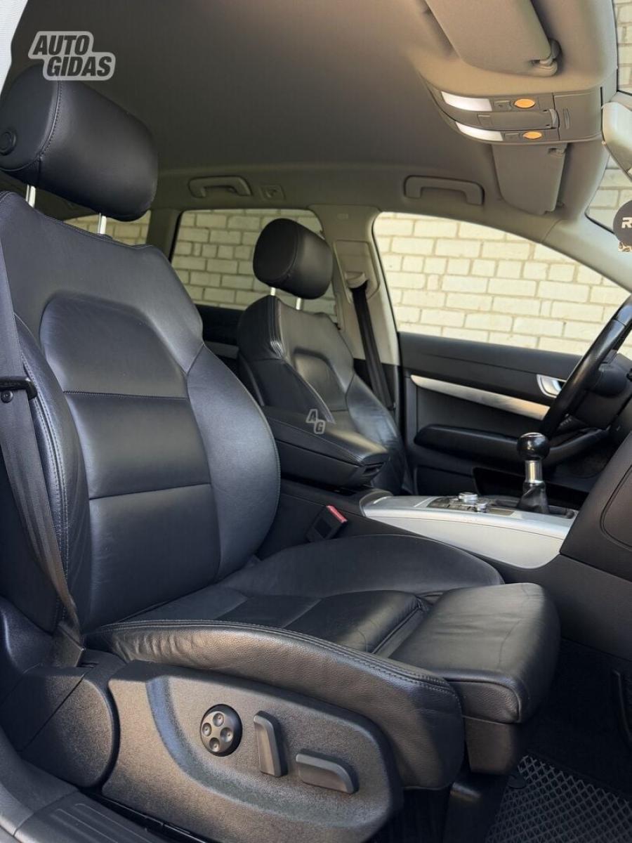 Black Audi A6 2009 in Kaisiadorys, with an engine capacity of 3.00 L and mileage of 321 thousand km for 3800 €, photo 21 on AUTOMOTO.COM.LV