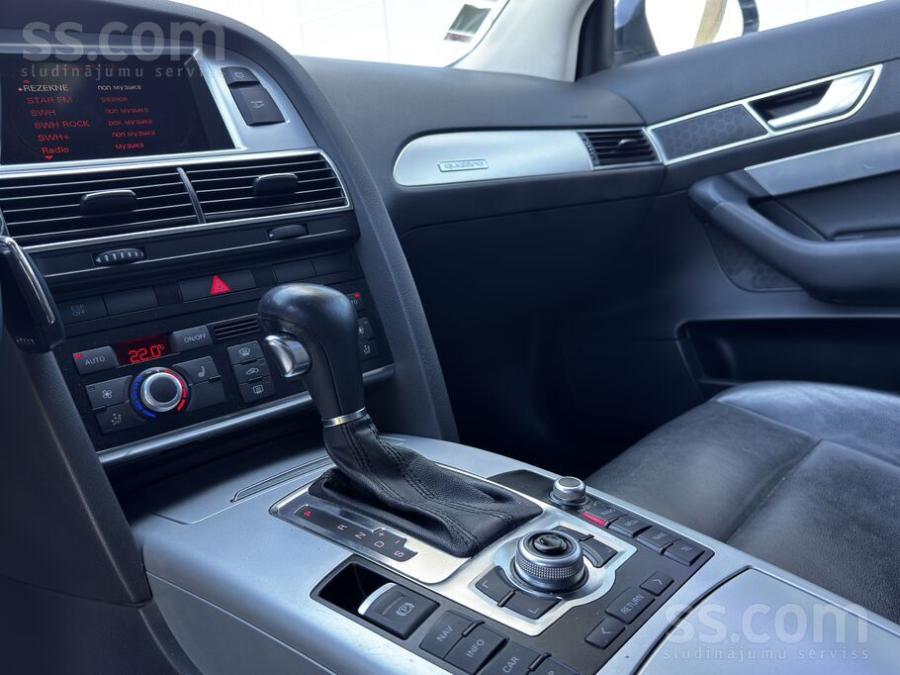 Melns Audi A6 2009 Rēzekne, ar dzinēja tilpumu 3.00 L un nobraukumu 272 tūkst. km par 6500 €, foto 15 vietnē AUTOMOTO.COM.LV