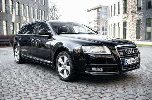 Melns Audi A6 2009 Rīga, ar dzinēja tilpumu 2.70 L un nobraukumu 344 tūkst. km par 4700 €, foto  vietnē AUTOMOTO.COM.LV