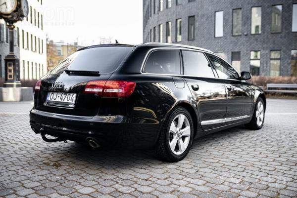 Black Audi A6 2009 in Riga, with an engine capacity of 2.70 L and mileage of 344 thousand km for 4700 €, photo 3 on AUTOMOTO.COM.LV