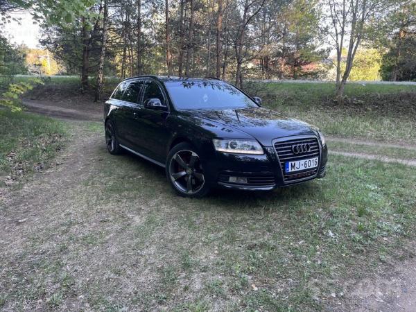 Black Audi A6 2009 in Daugavpils, with an engine capacity of 3.00 L and mileage of 292 thousand km for 7100 €, photo 1 on AUTOMOTO.COM.LV