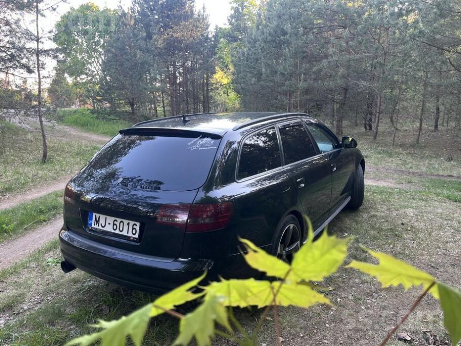 Black Audi A6 2009 in Daugavpils, with an engine capacity of 3.00 L and mileage of 292 thousand km for 7100 €, photo 4 on AUTOMOTO.COM.LV