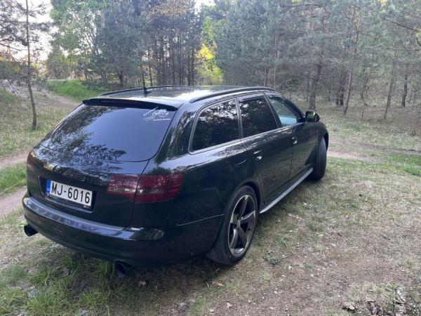 Black Audi A6 2009 in Daugavpils, with an engine capacity of 3.00 L and mileage of 292 thousand km for 7100 €, photo 4 on AUTOMOTO.COM.LV
