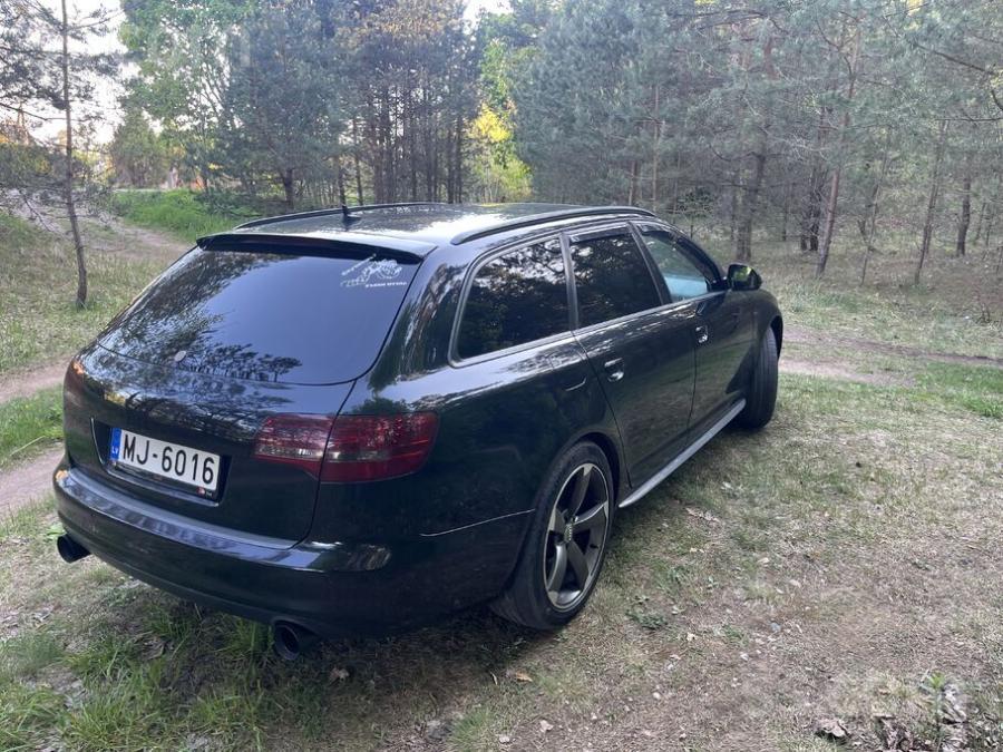 Black Audi A6 2009 in Daugavpils, with an engine capacity of 3.00 L and mileage of 292 thousand km for 7100 €, photo 5 on AUTOMOTO.COM.LV
