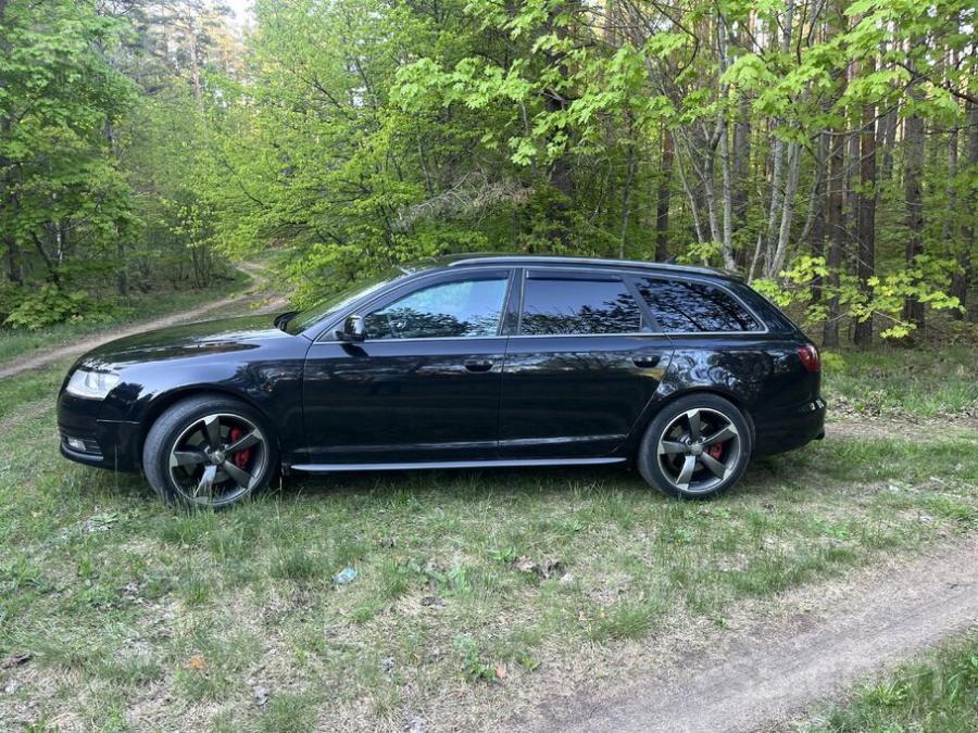 Black Audi A6 2009 in Daugavpils, with an engine capacity of 3.00 L and mileage of 292 thousand km for 7100 €, photo 8 on AUTOMOTO.COM.LV