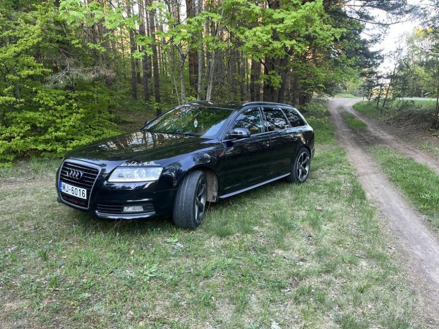 Black Audi A6 2009 in Daugavpils, with an engine capacity of 3.00 L and mileage of 292 thousand km for 7100 €, photo 9 on AUTOMOTO.COM.LV