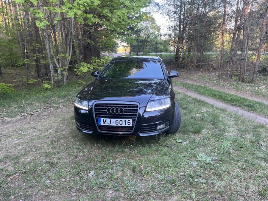 Black Audi A6 2009 in Daugavpils, with an engine capacity of 3.00 L and mileage of 292 thousand km for 7100 €, photo 10 on AUTOMOTO.COM.LV