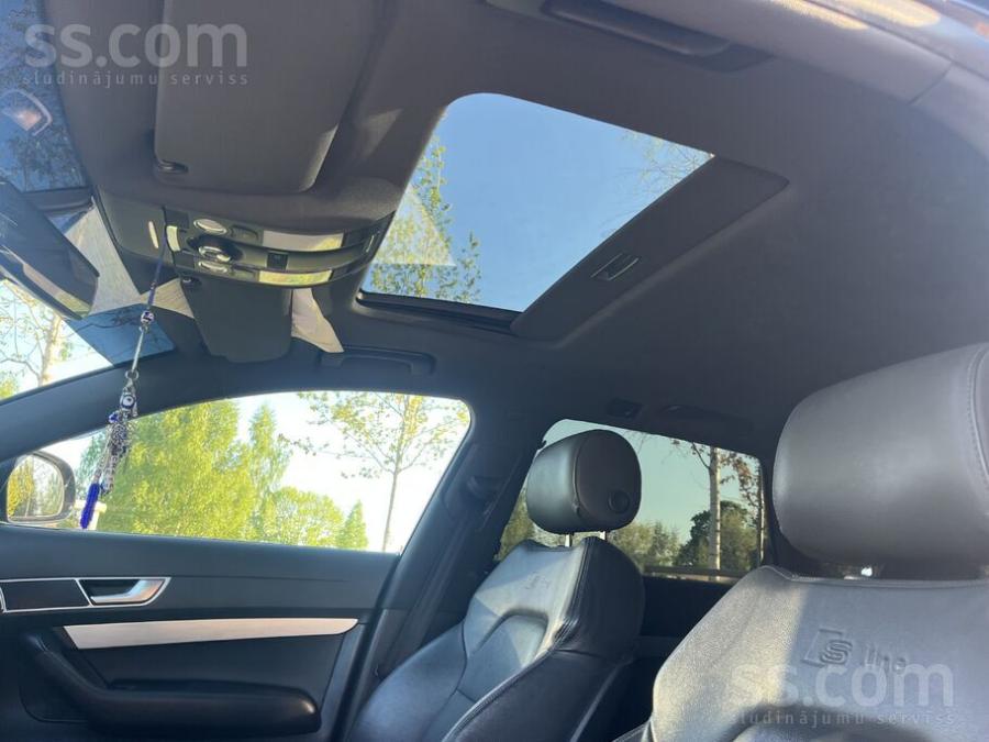 Black Audi A6 2009 in Daugavpils, with an engine capacity of 3.00 L and mileage of 292 thousand km for 7100 €, photo 13 on AUTOMOTO.COM.LV