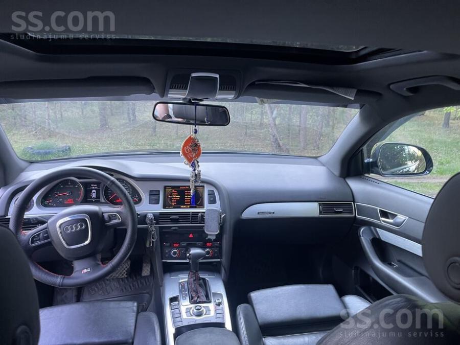 Black Audi A6 2009 in Daugavpils, with an engine capacity of 3.00 L and mileage of 292 thousand km for 7100 €, photo 14 on AUTOMOTO.COM.LV
