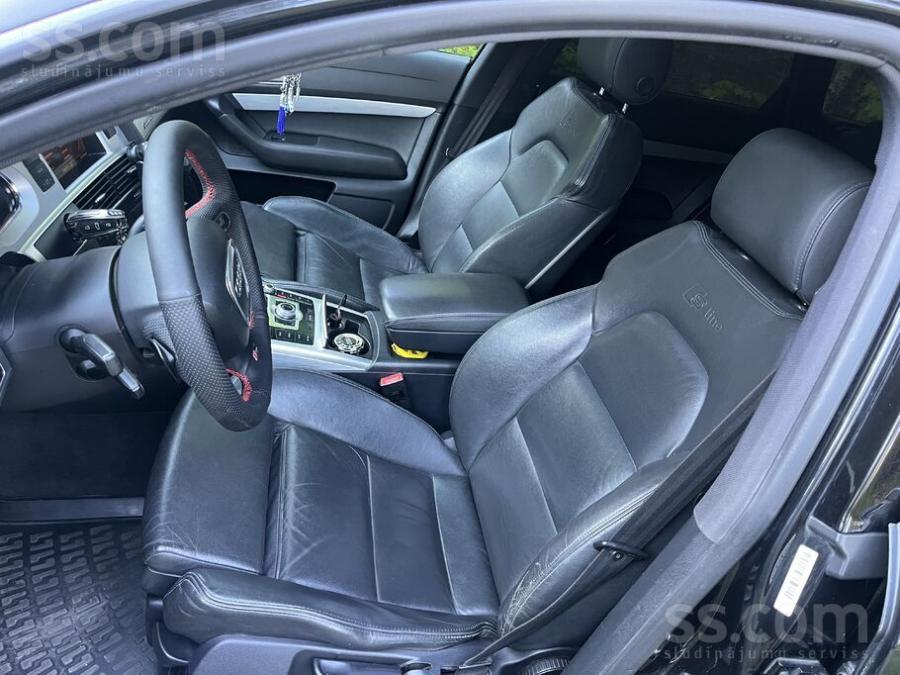 Black Audi A6 2009 in Daugavpils, with an engine capacity of 3.00 L and mileage of 292 thousand km for 7100 €, photo 18 on AUTOMOTO.COM.LV
