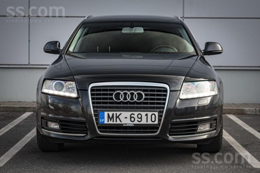 Black Audi A6 2009 in Riga, with an engine capacity of 2.70 L and mileage of 0 thousand km for 5950 €, photo 3 on AUTOMOTO.COM.LV