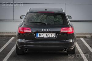 Black Audi A6 2009 in Riga, with an engine capacity of 2.70 L and mileage of 0 thousand km for 5950 €, photo 6 on AUTOMOTO.COM.LV