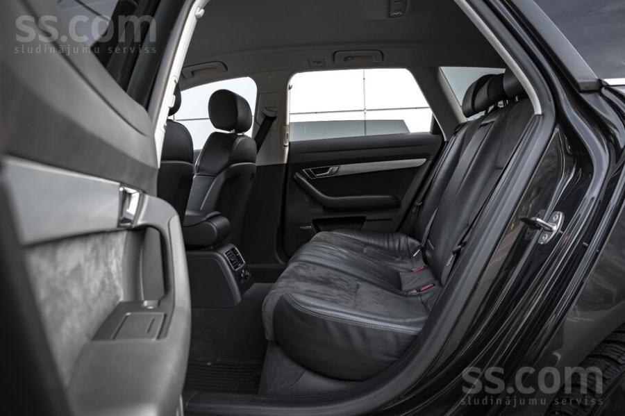 Black Audi A6 2009 in Riga, with an engine capacity of 2.70 L and mileage of 0 thousand km for 5950 €, photo 10 on AUTOMOTO.COM.LV