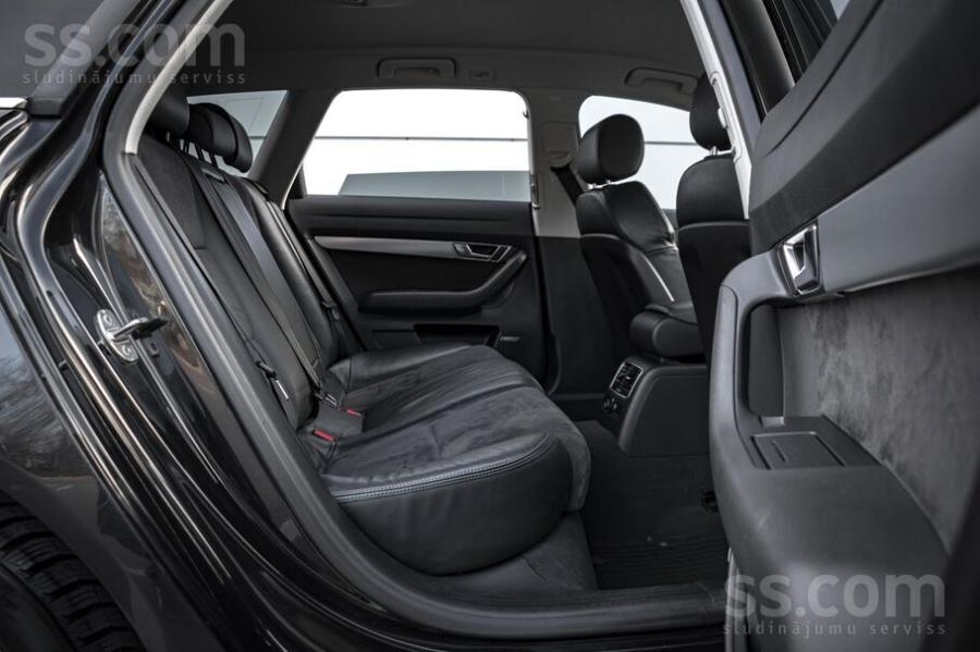 Black Audi A6 2009 in Riga, with an engine capacity of 2.70 L and mileage of 0 thousand km for 5950 €, photo 11 on AUTOMOTO.COM.LV