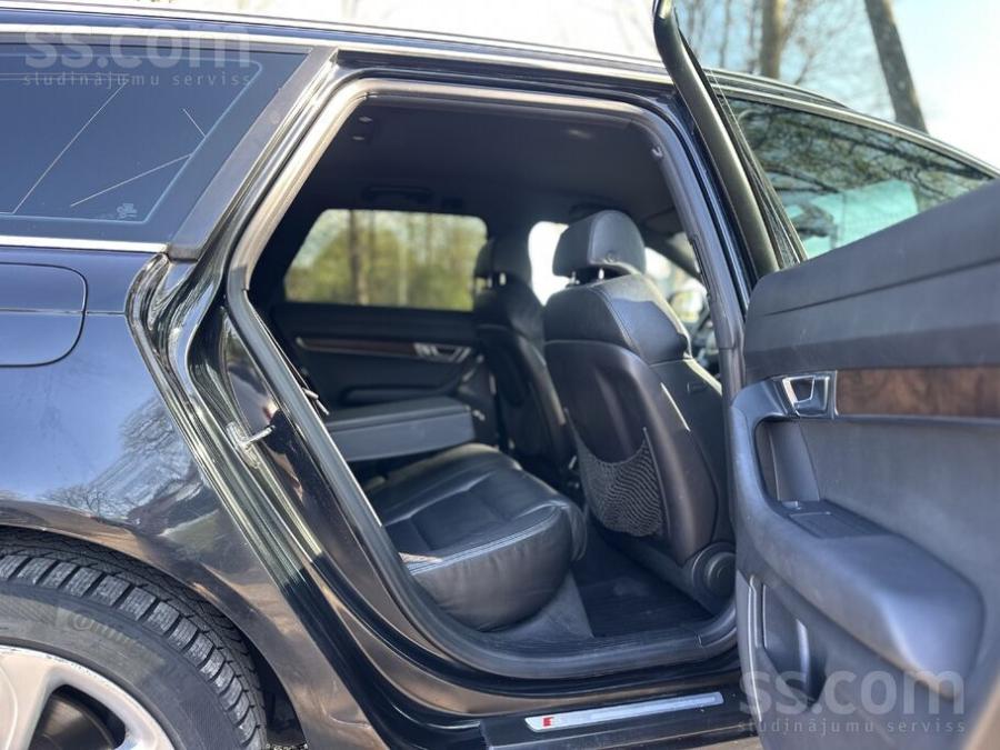 Black Audi A6 2009 in Cesis, with an engine capacity of 2.70 L and mileage of 0 thousand km for 4900 €, photo 13 on AUTOMOTO.COM.LV