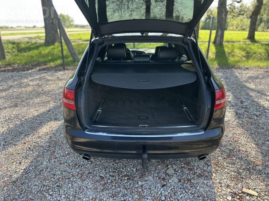 Black Audi A6 2009 in Cesis, with an engine capacity of 2.70 L and mileage of 0 thousand km for 4900 €, photo 15 on AUTOMOTO.COM.LV