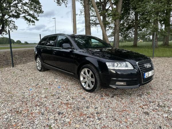 Black Audi A6 2009 in Cesis, with an engine capacity of 2.70 L and mileage of 0 thousand km for 4900 €, photo 1 on AUTOMOTO.COM.LV