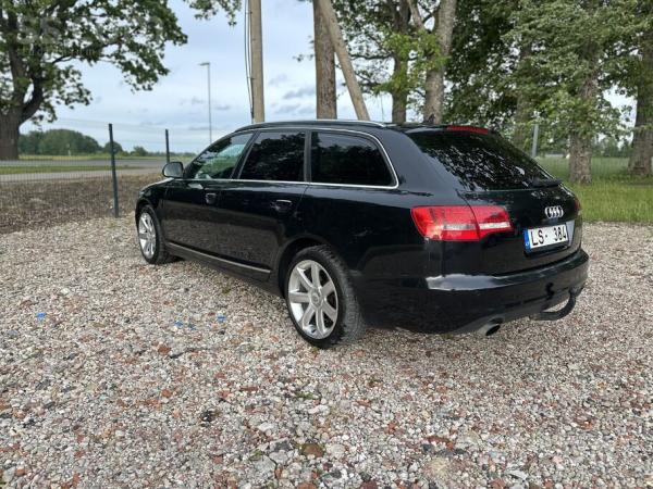 Black Audi A6 2009 in Cesis, with an engine capacity of 2.70 L and mileage of 0 thousand km for 4900 €, photo 4 on AUTOMOTO.COM.LV