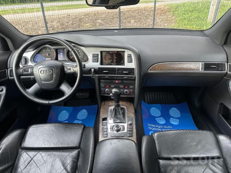 Melns Audi A6 2009 Cēsis, ar dzinēja tilpumu 2.70 L un nobraukumu 0 tūkst. km par 4900 €, foto 6 vietnē AUTOMOTO.COM.LV