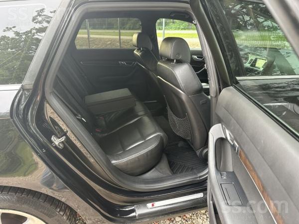 Black Audi A6 2009 in Cesis, with an engine capacity of 2.70 L and mileage of 0 thousand km for 4900 €, photo 7 on AUTOMOTO.COM.LV