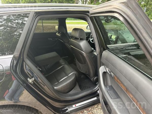 Black Audi A6 2009 in Cesis, with an engine capacity of 2.70 L and mileage of 0 thousand km for 4900 €, photo 8 on AUTOMOTO.COM.LV