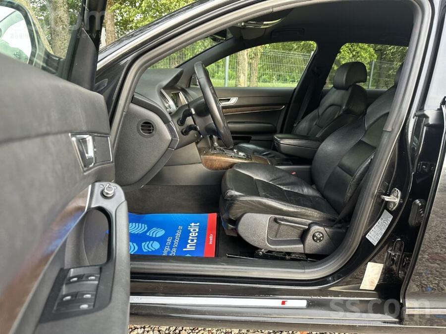 Melns Audi A6 2009 Cēsis, ar dzinēja tilpumu 2.70 L un nobraukumu 0 tūkst. km par 4900 €, foto 10 vietnē AUTOMOTO.COM.LV