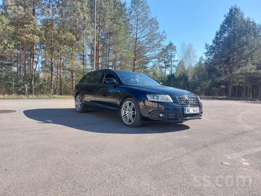 Melns Audi A6 2009 Rīga, ar dzinēja tilpumu 3.00 L un nobraukumu 381 tūkst. km par 5400 €, foto 1 vietnē AUTOMOTO.COM.LV