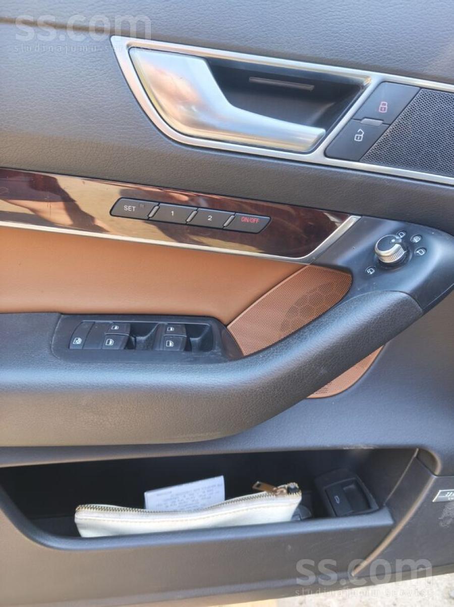 Melns Audi A6 2009 Rīga, ar dzinēja tilpumu 3.00 L un nobraukumu 381 tūkst. km par 5400 €, foto 15 vietnē AUTOMOTO.COM.LV