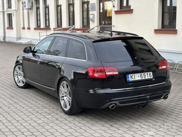 Black Audi A6 2009 in Jelgava, with an engine capacity of 3.00 L and mileage of 325 thousand km for 6880 €, photo 2 on AUTOMOTO.COM.LV