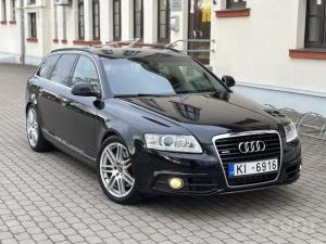 Black Audi A6 2009 in Jelgava, with an engine capacity of 3.00 L and mileage of 325 thousand km for 6880 €, photo 4 on AUTOMOTO.COM.LV