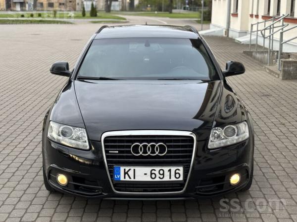 Black Audi A6 2009 in Jelgava, with an engine capacity of 3.00 L and mileage of 325 thousand km for 6880 €, photo 5 on AUTOMOTO.COM.LV